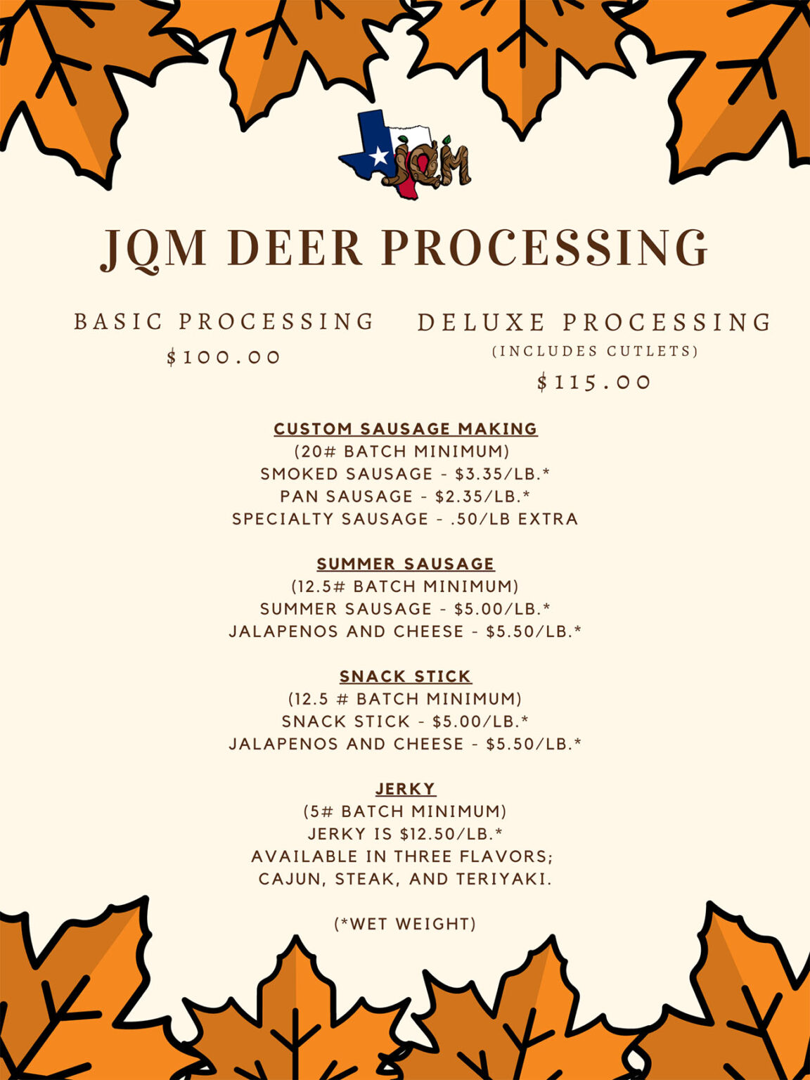 Jasper Quality Meats, Inc. From Pigs Feet to Prime Rib!